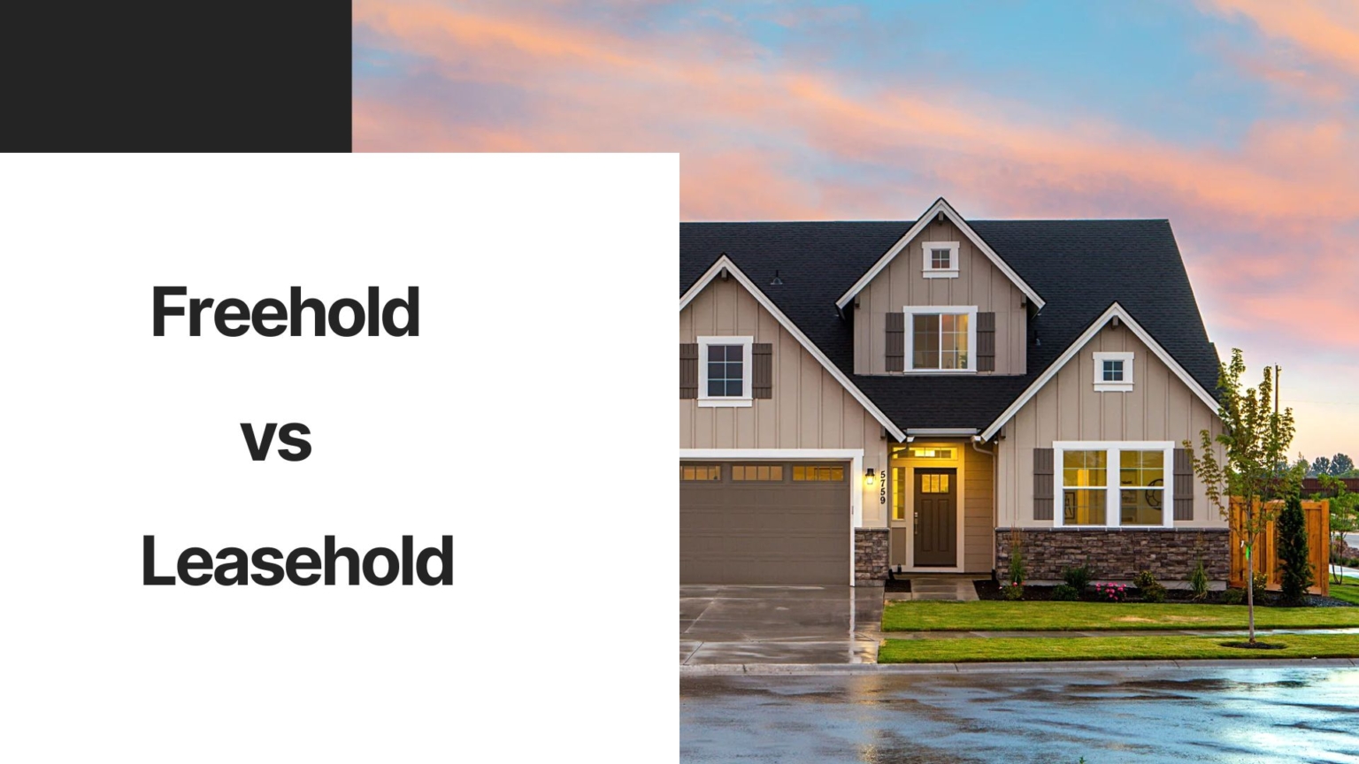 Freehold vs. Leasehold Property: What’s the Difference? – realtyfynder.com